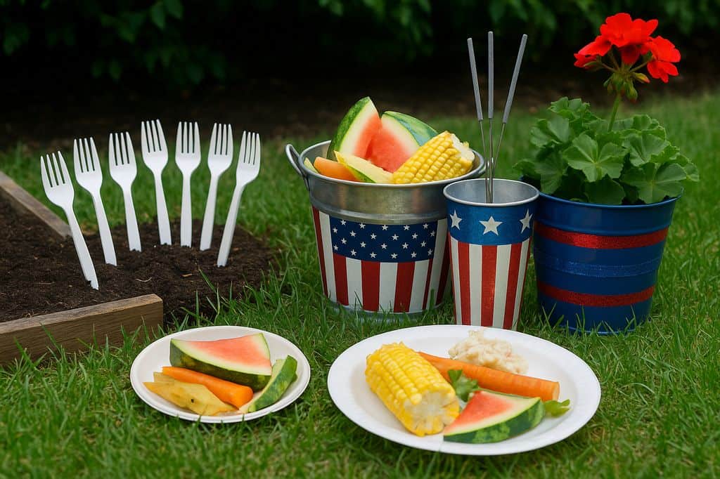 4th of July Garden Ideas: Transform Picnic Leftovers Into Yard Gold - Jerry Baker's Whats Growin' On